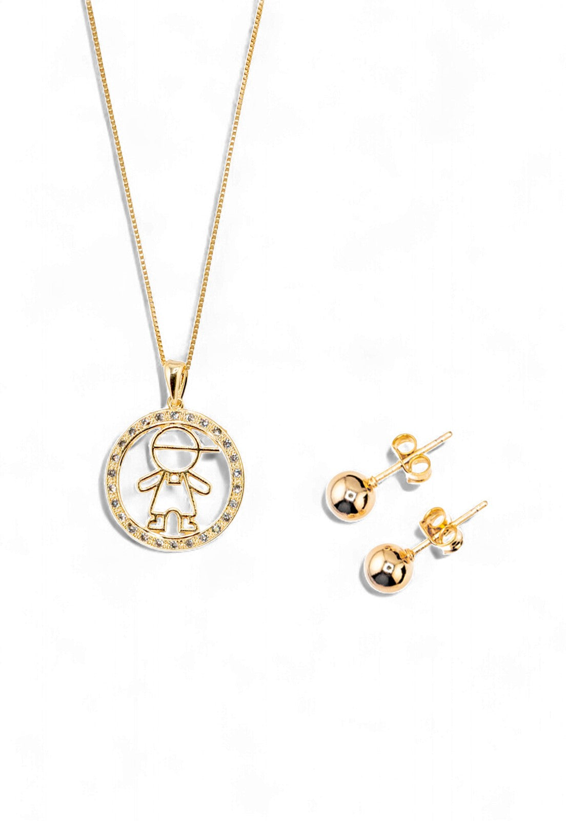 Conjunto Vida Niño Gold – Joyas Montero
