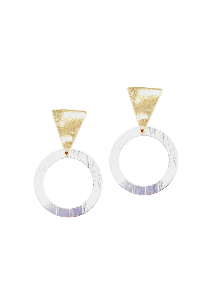 Aros Rio Baño Gold 24K – Joyas Montero